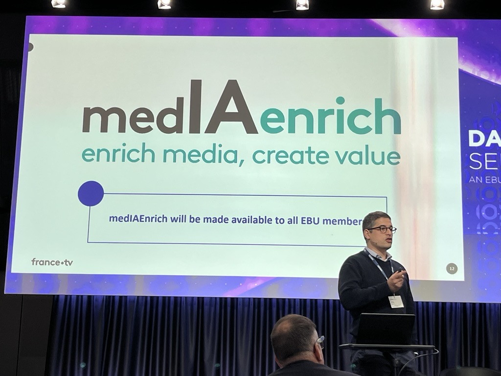 medIAenrich: AI for enriching audiovisual content | France TV & Vous