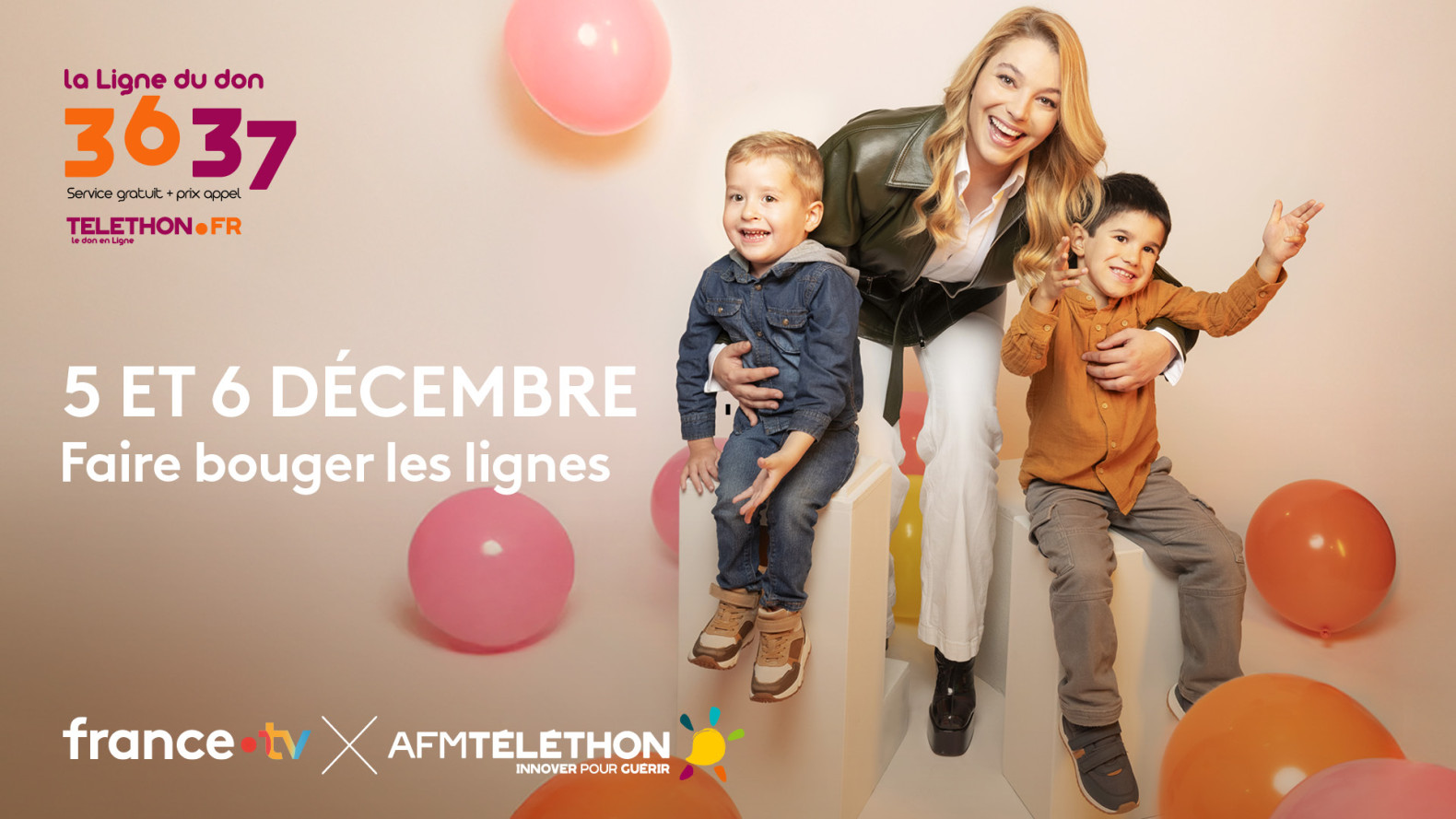 Téléthon 2025 : Faire bouger les lignes | Groupe France.tv